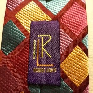 Robert Lewis | Accessories | Robert Lewis 0 Silk Bright Necktie | Poshmark